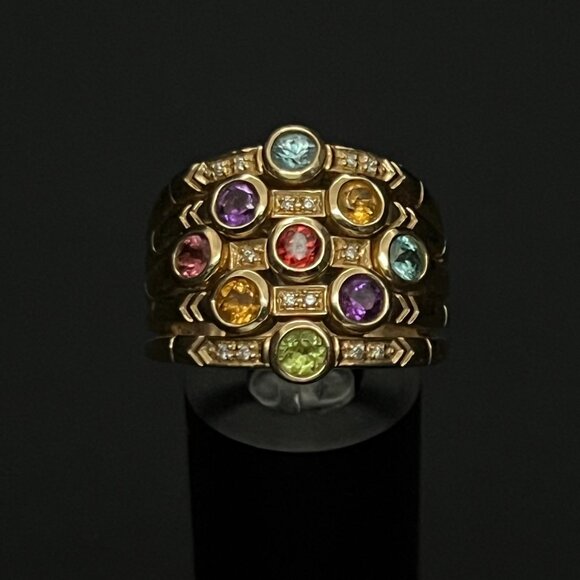 Sonia Bitton | Jewelry | Sonia Bitton Multigemstone Ring | Poshmark